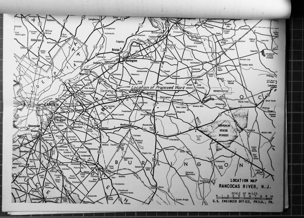 National Archives File Mt. Holly Flood Control, Fort- Dix Access ...